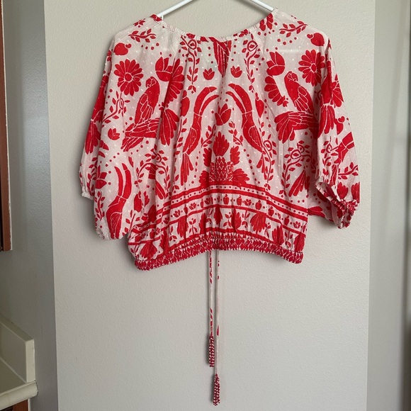 FARM Rio | Tops | Farm Rio Crop Top | Poshmark